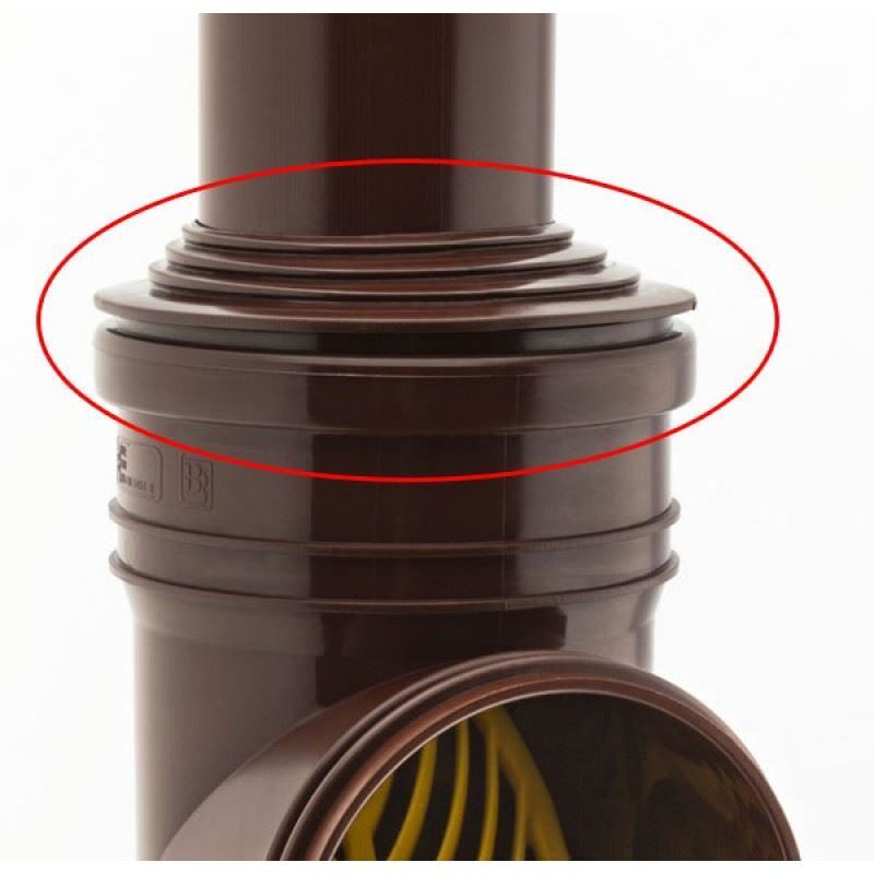 Gutter Down Pipe Downpipe Downspout Reducer 110mm to Any Size Reduction ...