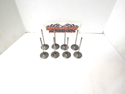DEL WEST TITANIUM INTAKE VALVES 6mm x 2.180 x 5.740 XCELDYNE | eBay