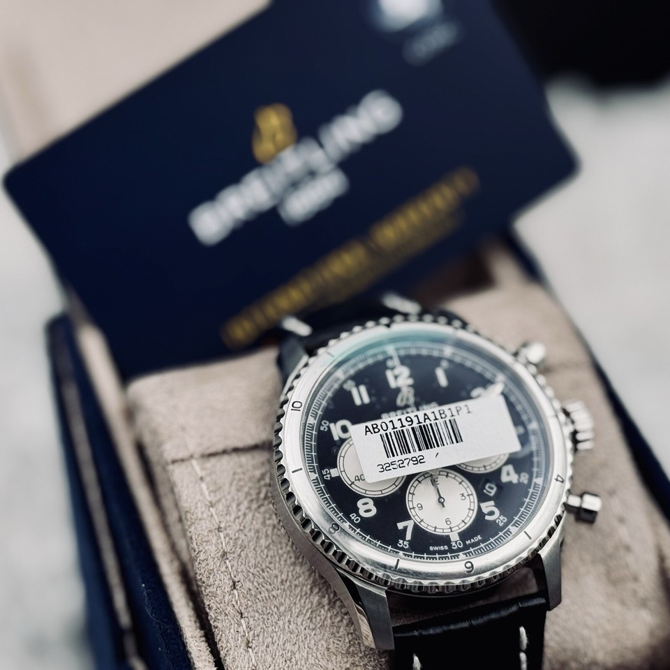 Brand New - Breitling Navitimer Aviator 8 (Unworn - FULL STICKERS - BELOW MSRP) | eBay