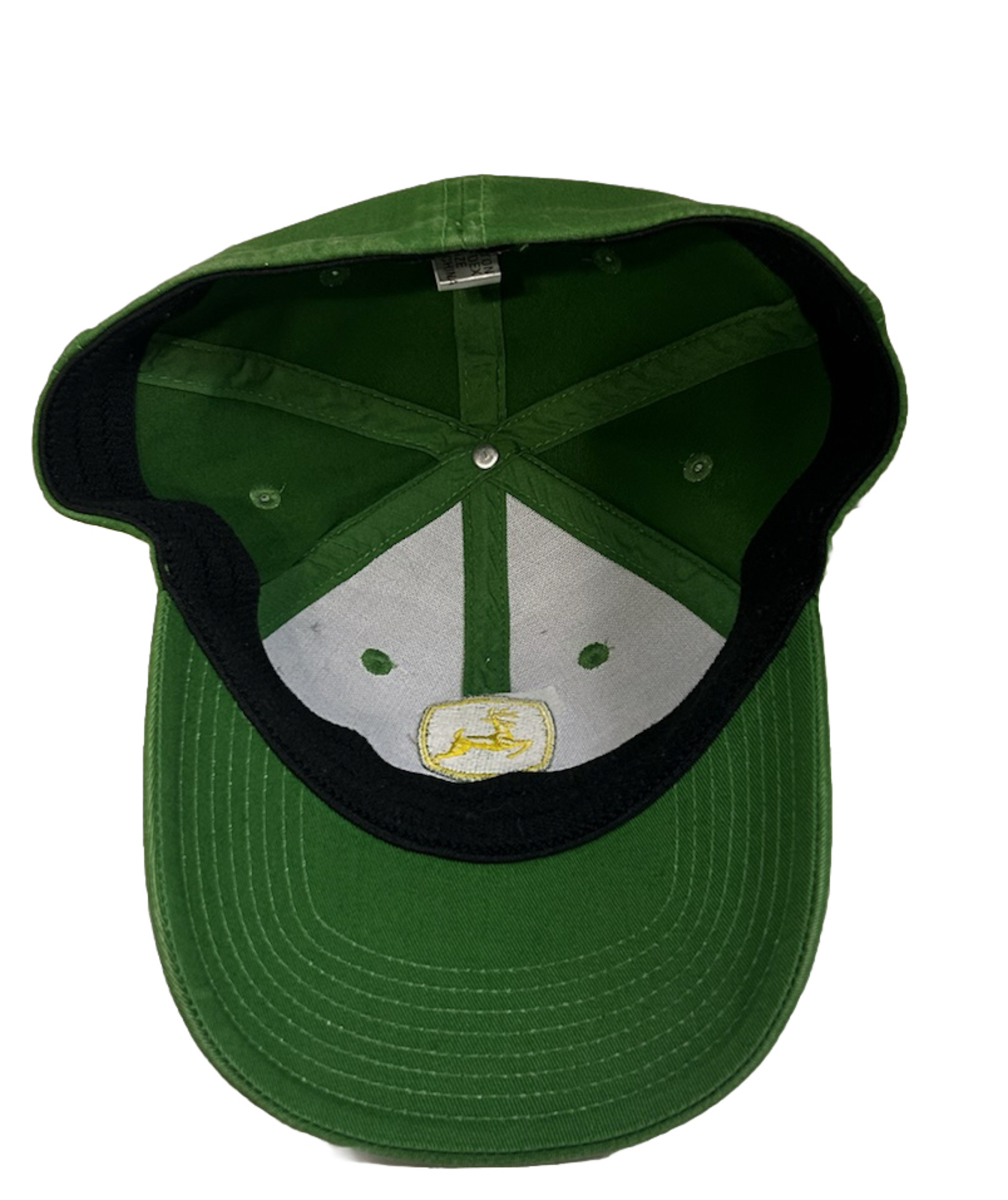 John Deere Nothing Runs Like A Deere One Size Fitted Ball Cap Hat | eBay