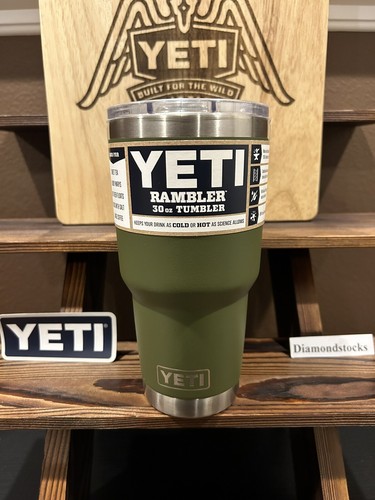 Yeti Tumbler 30 oz Rambler Original 2017 Olive Green *OG Rare Camo Tan ...