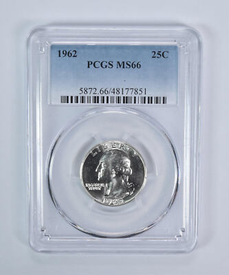 1962 Washington Quarter MS66 PCGS Blue Label | eBay