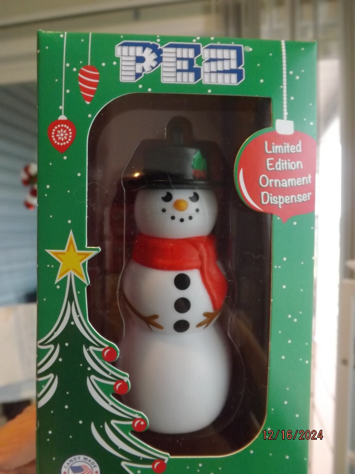Pez Snowman Limited Edition Ornament Dispenser w/ Candy--NIB | eBay