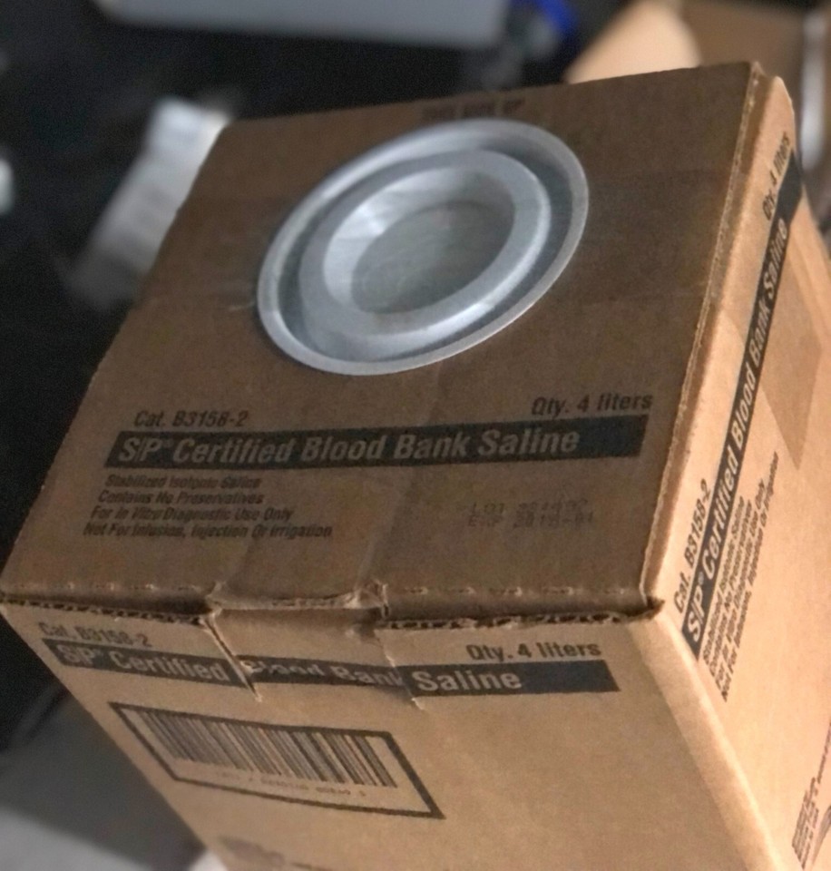 Cardinal Health B3158-2 - Certified Blood Bank Stabilized Isotonic ...