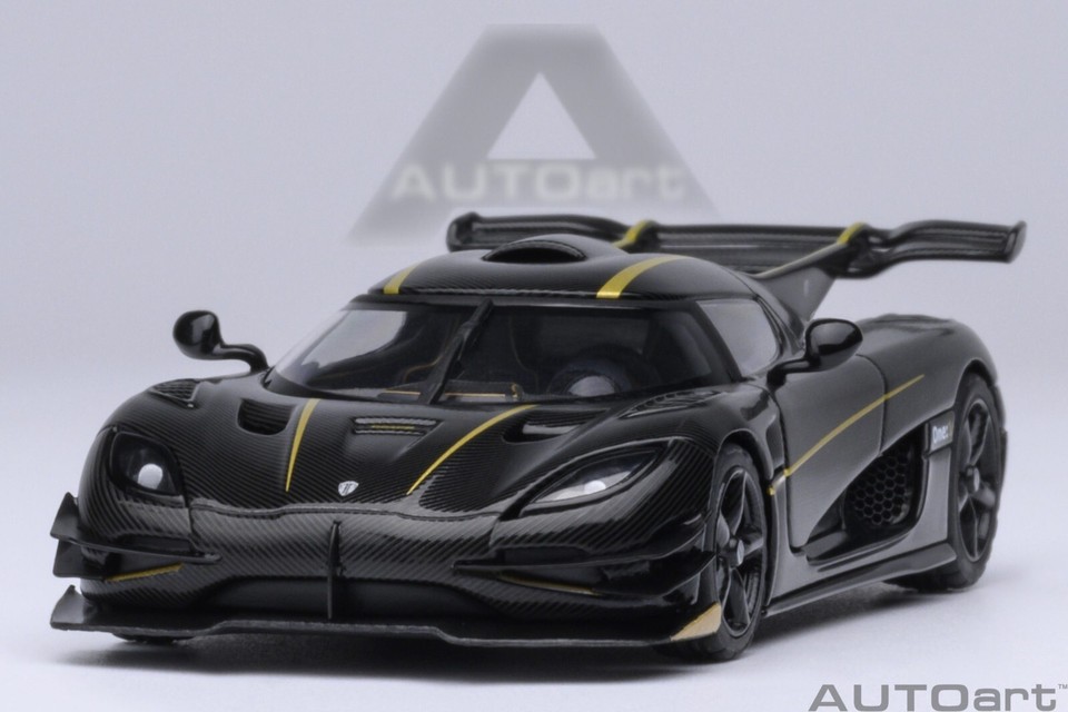 1/64 Koenigsegg One:1 Carbon Fiber Diecast Model Car By AUTOart 20043 ...