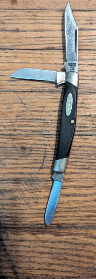Vintage Buck USA Model 303 Three Blade Folding Pocket Knife | eBay