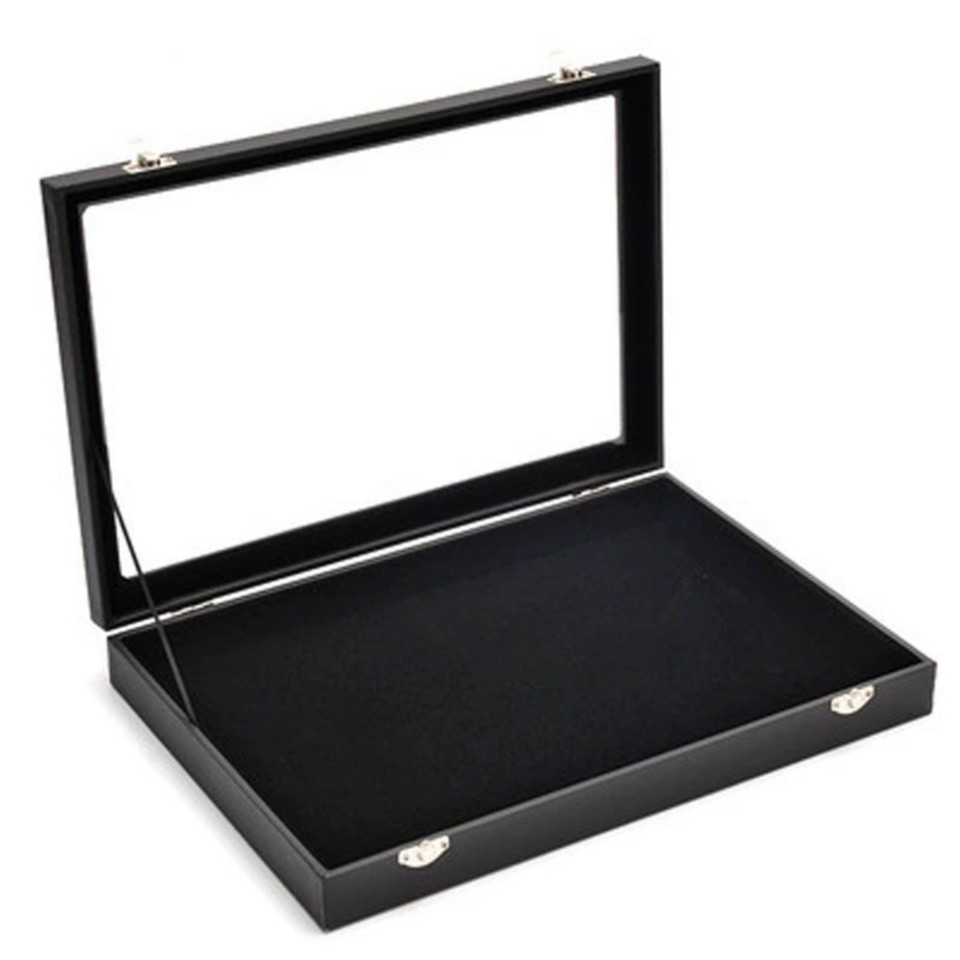 Pin Display Case Shadow Box Badge Storage Enamel Medals Display Storage ...