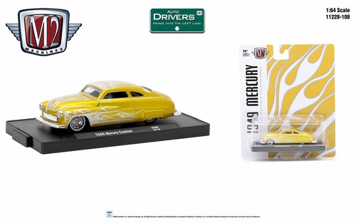 M2 Machines Auto-Drivers 1:64 R108 1949 Mercury Custom 659459191151| eBay