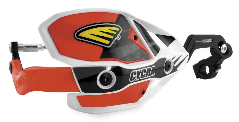 Cycra 1CYC740833X Ultra Probend CRM Wrap Around Handguards - White/Red ...