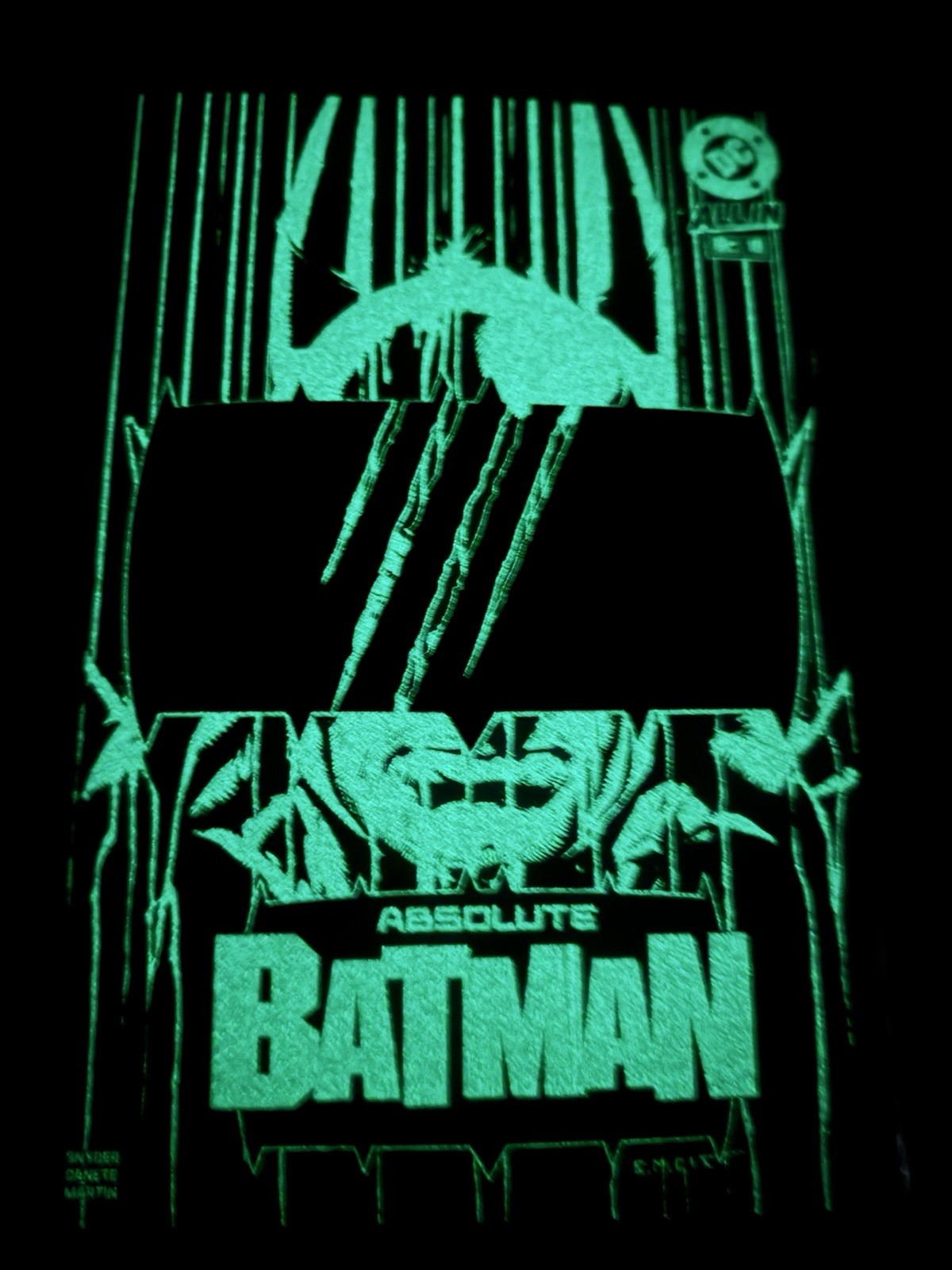 Absolute Batman 18 Gist Glow In The Dark LTD 888 Sold Out 2x Signed ...