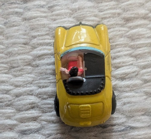 MICRO MACHINES PORSCHE 356 SPEEDSTER Vintage Galoob 1987Good Condition ...