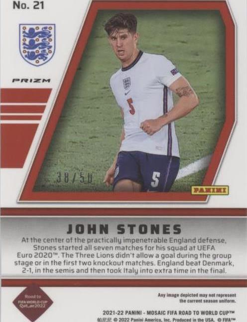 Las mejores ofertas en 2021-22 Panini Mosaic FIFA Road to World Cup ...