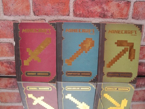 Minecraft 3 Book Lot - Combat, Construction & Essential Handbooks | eBay