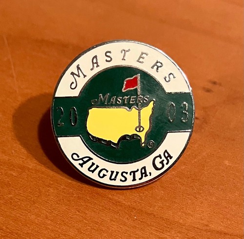 2003 Masters Tournament (Augusta National) Ball Mark Logo Golf Ball ...