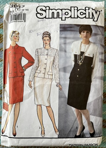 Simplicity 9917 Pattern Misses Petite Suit Lined Jacket Size 4-14 ...