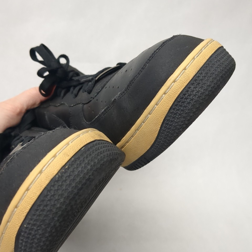 Nike Air Force -1 '82 Men's Size 15 Black Leather | eBay