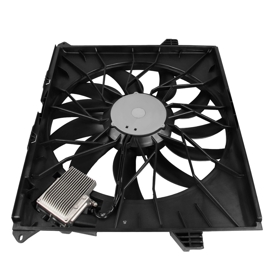 Radiator Cooling Fan Assy for Mercedes-Benz X164 GL320 ML320 R350 ...