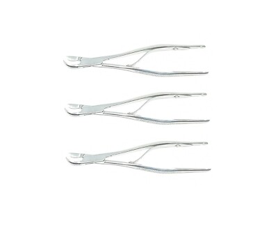 3 Michel Clip Applying Forceps 4.75" Surgical Suture Instruments ...