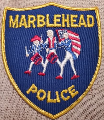 MA Marblehead Massachusetts Police Shoulder Patch | eBay