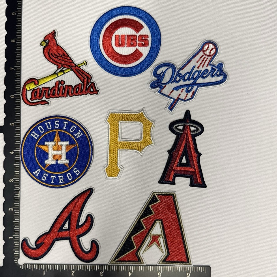 All MLB Team Logos Iron On Patches Wholesale Patches Lot of 30 | eBay
