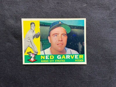 1960 Topps EX-MT #471 Ned Garver | eBay