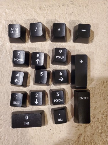 Logitech G613 Keyboard Key Replacment - Keypad 17 Pieces | eBay