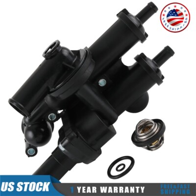 NEW Thermostat Housing For 2.4L Jeep Patriot Chrysler 200 Dodge Avenger ...