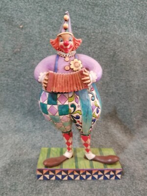 Jim Shore #4007673 Clown "Squeezebox" AS IS | eBay