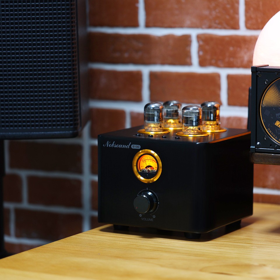 Nobsound B100 HIFI Bluetooth Tube Amplifier USB DAC COA/OPT Hybrid ...