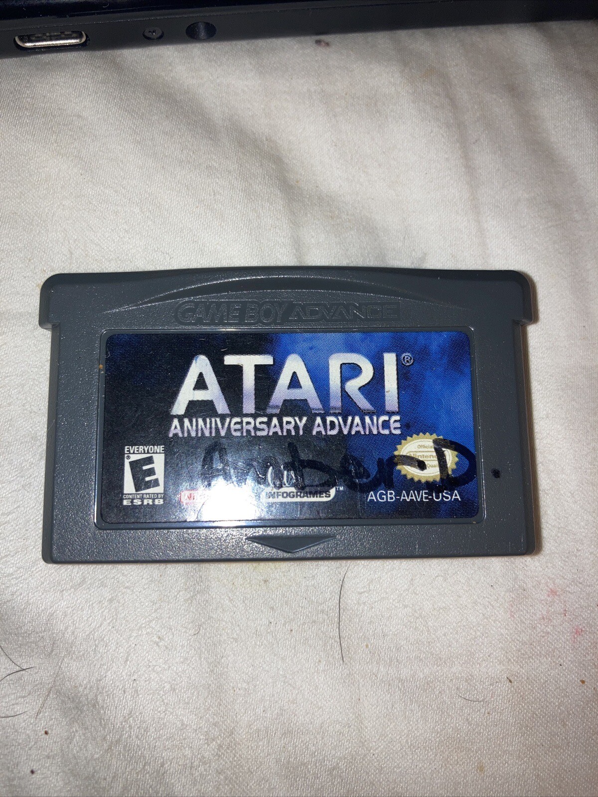 Atari Anniversary Advance Nintendo Game Boy Advance Authentic Tested ...