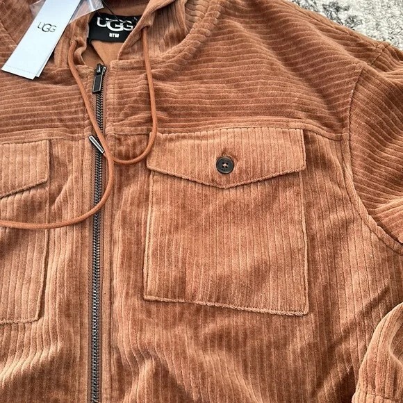 UGG Womens Julissa Bomber Jacket Chestnut Brown Size Medium $128 ...