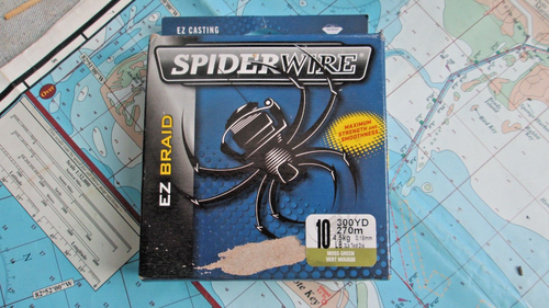 NEW NIP Spider Wire EZ BRAID Braided Fishing Line 10 lb Test M11 | eBay