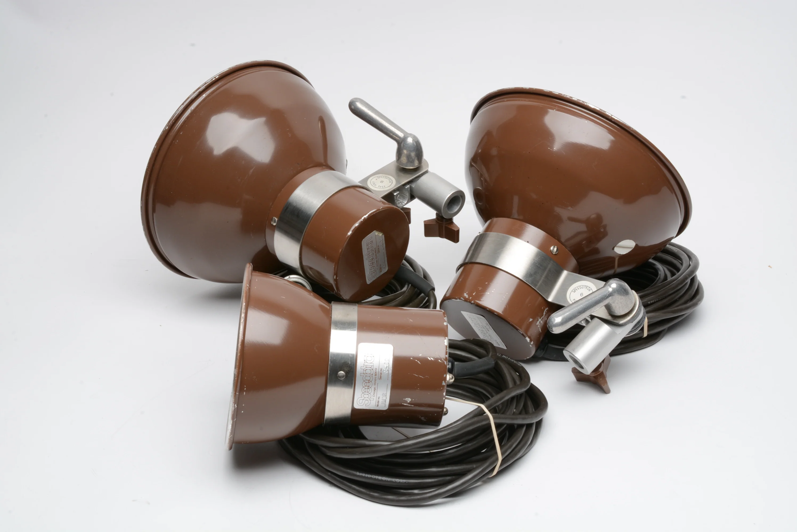Speedotron D300 Brown Line lighting kit, 3 heads, power cord, Sync ext ...