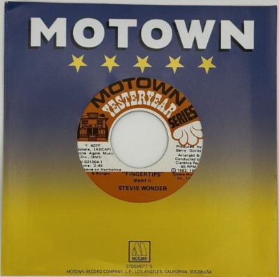 Stevie Wonder-Fingertips (Pt.1)/Fingertips (Pt.2) New & Unplayed 45 ...