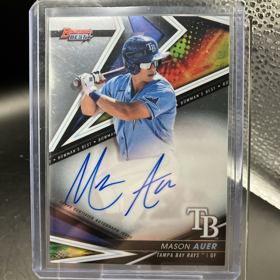 2024 Topps Tier One Yandy Diaz /125 + Bonus 2022 Bowman’s Best Mason ...