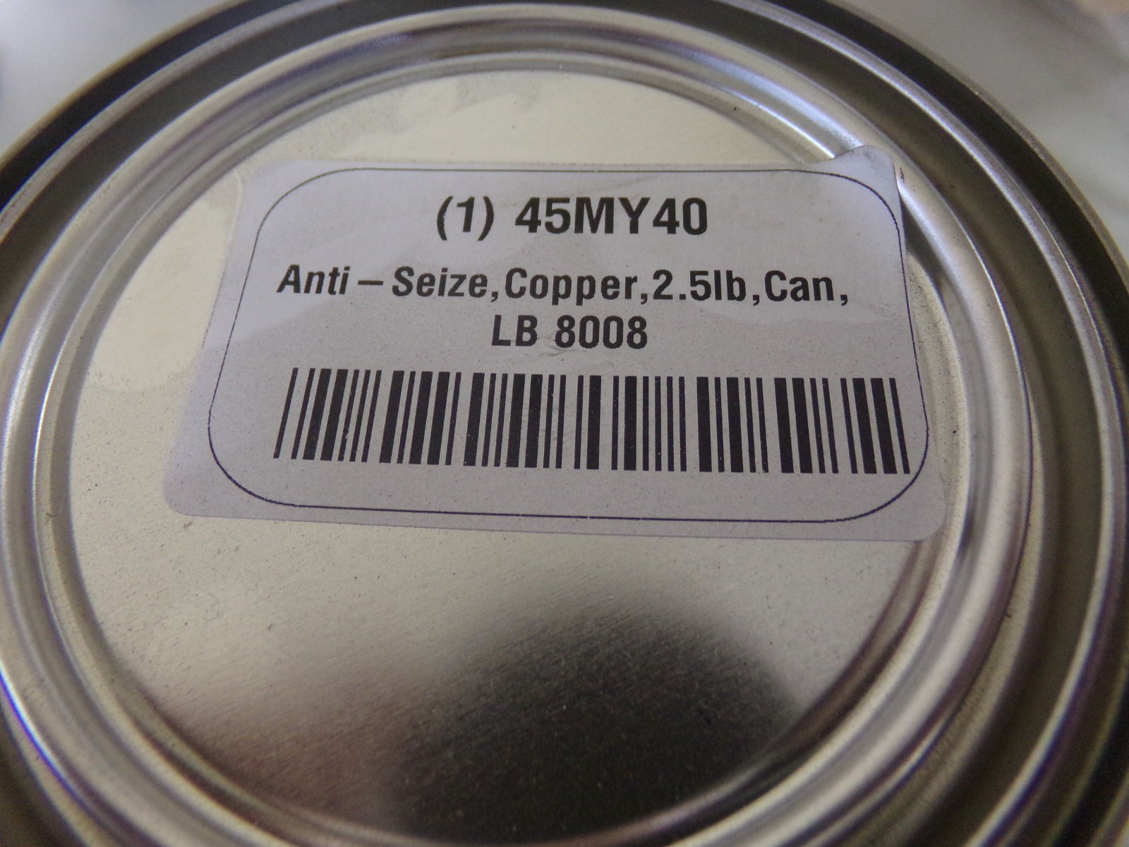 LOCTITE 234204 Anti-Seize Copper 2.5lb Can LB 8008 LB 8008(TM) C5-A(R ...