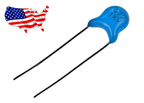 1KV 472 4700pF (5 pcs) 4.7nF 0.0047uF Ceramic Capacitors- Free & Fast ...