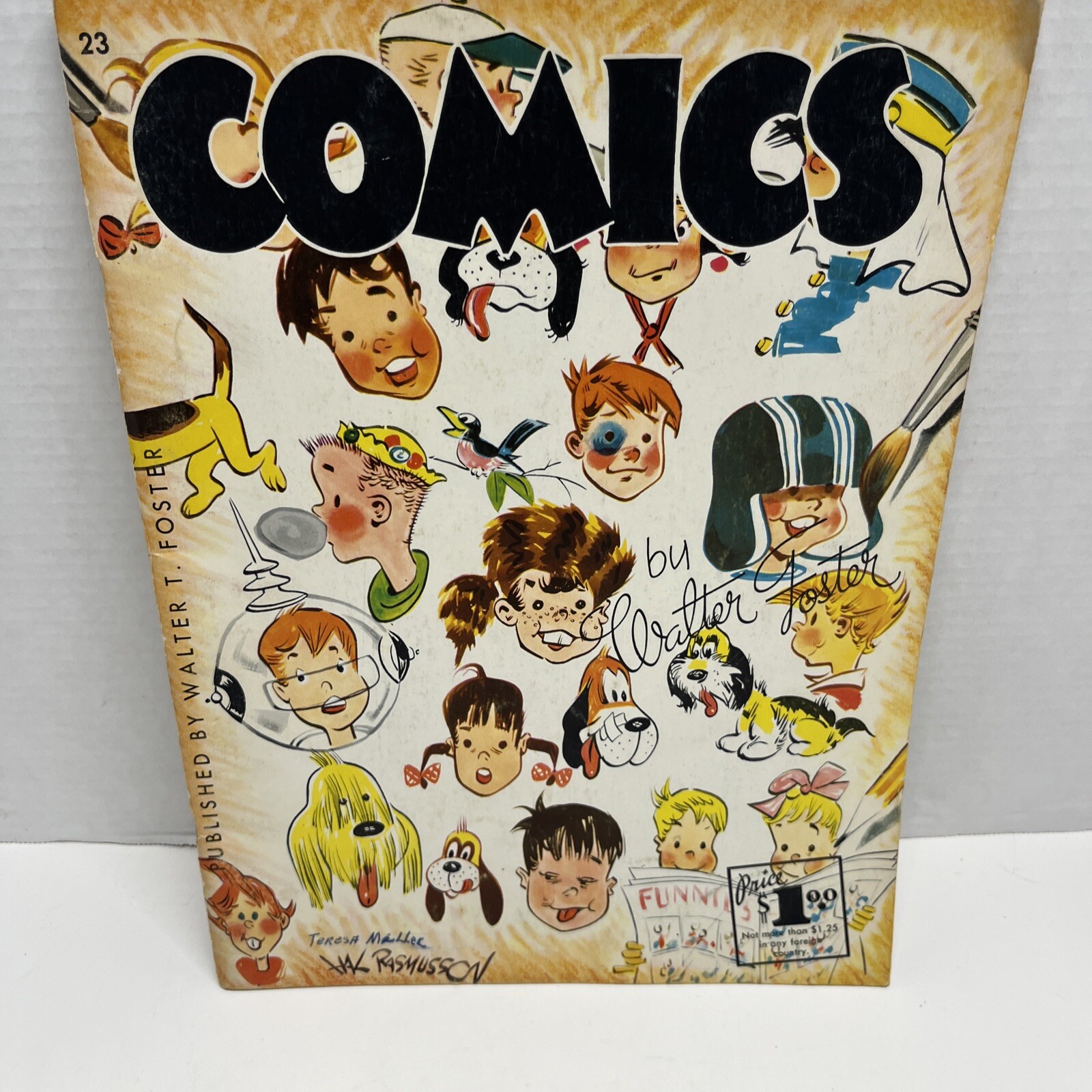 Walter Foster Comic Instruction Book - Hal Rasmusson - How To Draw | eBay