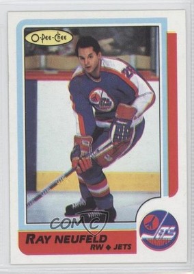 1986-87 O-Pee-Chee Blank Back Ray Neufeld 0a1 | eBay