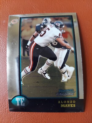 1998 Bowman Chrome Alonzo Mayes #219 RC Chicago Bears | eBay