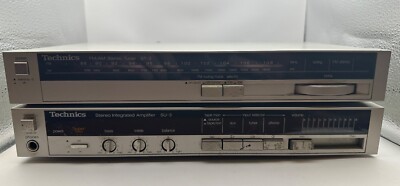 Technics Stereo Integrated Amplifier W/ AM/FM Tuner | Models ST-3 SU-3 ...