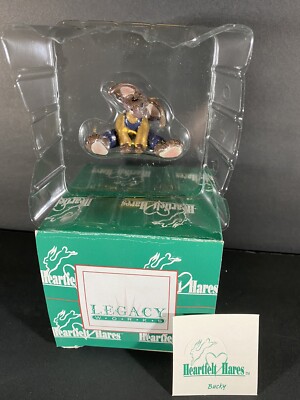 1994 Heartfelt Hares “BUCKY” ~ Hand Crafted Rabbit Bunny Figures By ...