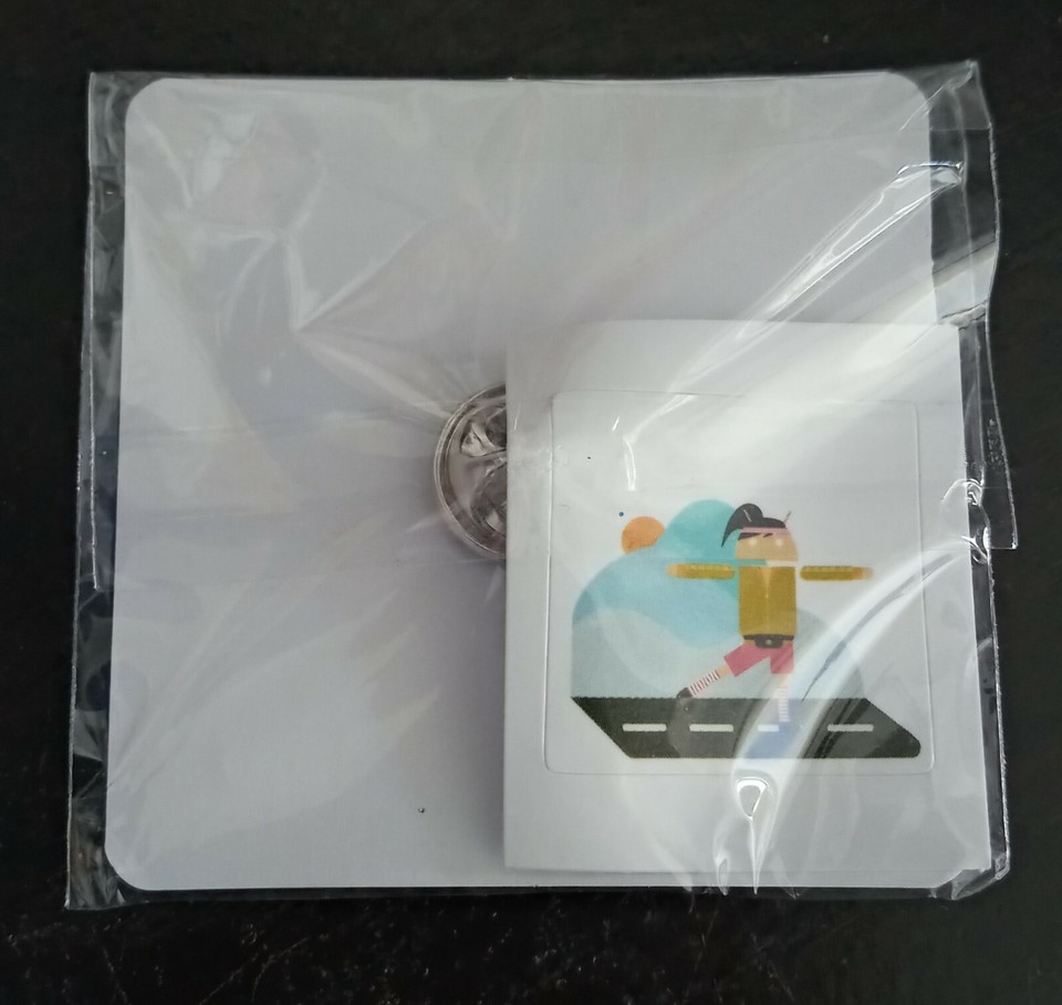 Enamel Pin Badge Android Mobile World Congress Barcelona Spain New | eBay