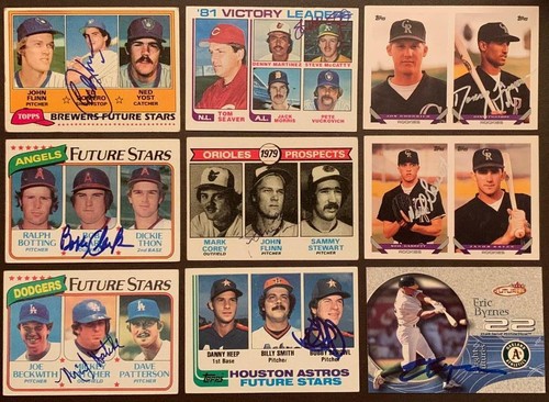 BOBBY SPROWL Houston Astros Future Stars 1982 Topps SIGNED / AUTOGRAPH ...