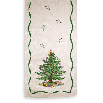 Spode Christmas Tree Table Runner 14" X 72" | eBay