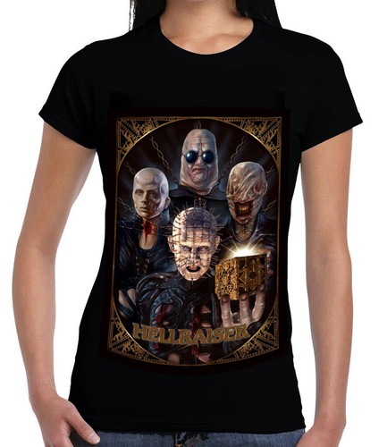 HELLRAISER - Horror Movie - Womens Capsleeve T-Shirt / Pinhead / Gore ...