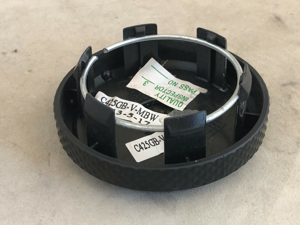 MB Motoring Motorsports Wheels Matte Black Wheel Rim Hub Cover Center ...