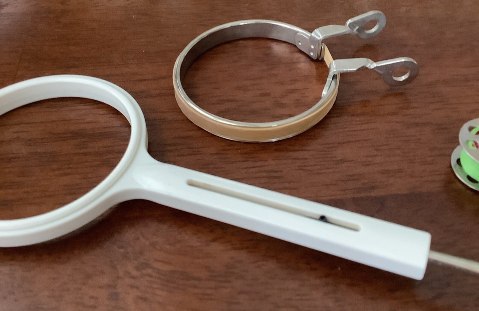 Vintage Bernina Sewing Machine Old Style Darning Hoop | eBay