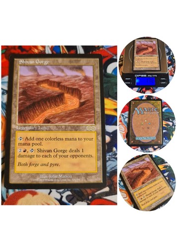 MTG Shivan Gorge Eng Magic the Gathering Urzas Saga 326/350 Karte Card ...