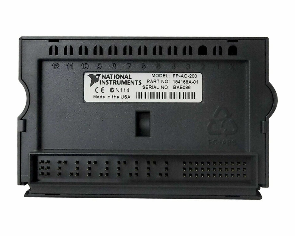 NATIONAL INSTRUMENTS NI 8 CHANNEL 20mA CURRENT OUTPUT MODULE FOR ...